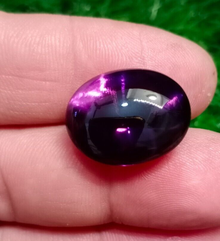 21.30 Carat Natural Loop Clean Amethyst Sugar Loaf Loos Gemstone From ...