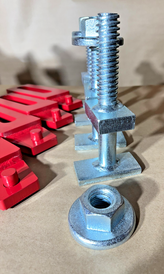 Auto Body Frame Machine CLAMPS PINCH WELD Set of 4 FITS CHINA MACHINES ...