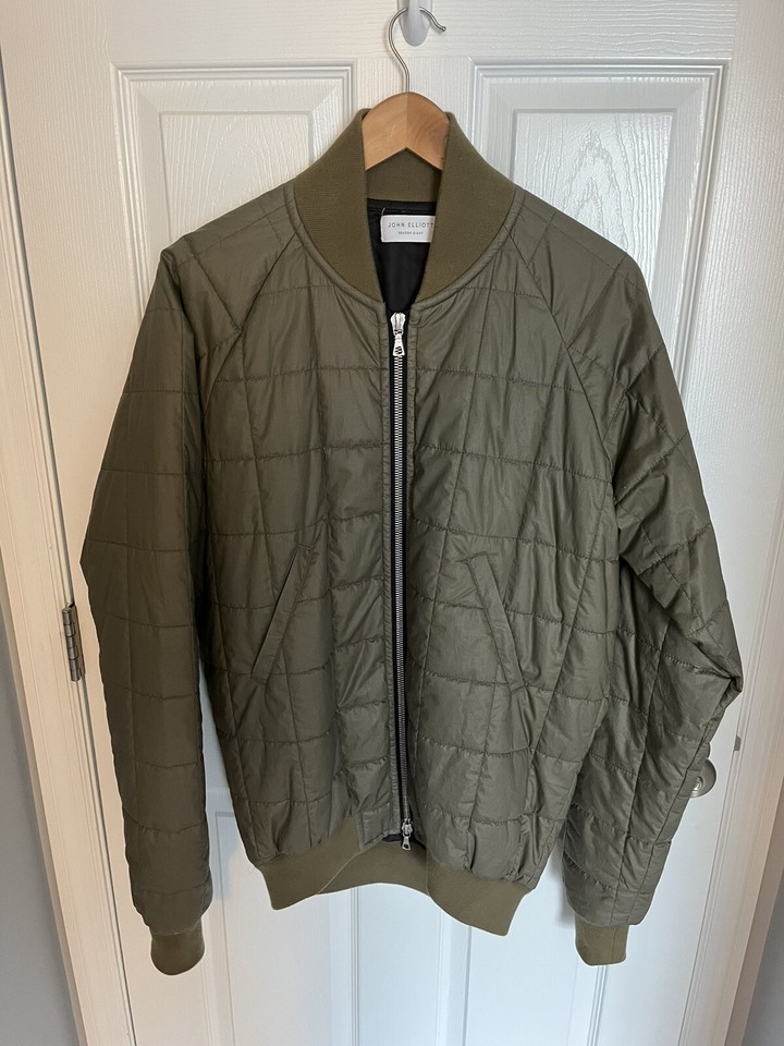 Mens John Elliott Quentin Jacket 1 Small Alpine Green $698 | eBay