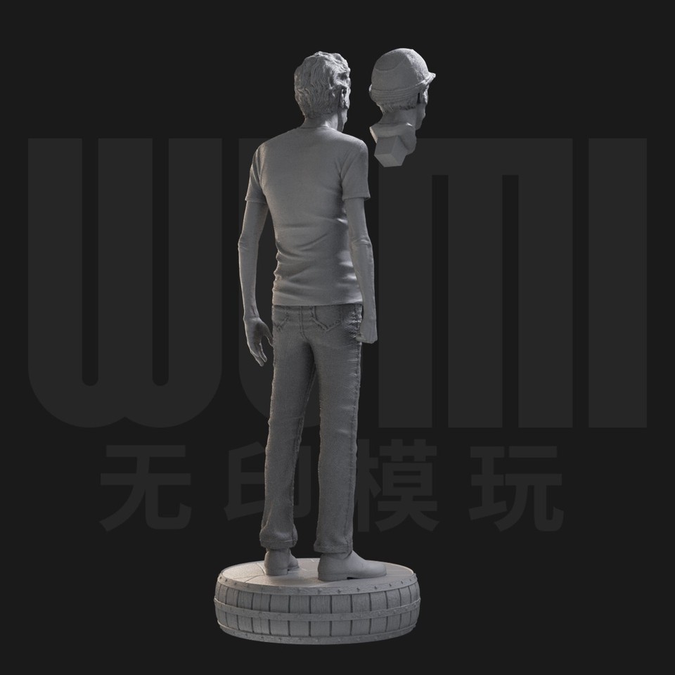1/24 Resin Figure Thin and weak male beggar Unpainted Unassembled 1589 ...