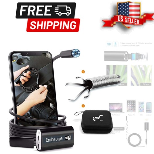 2.0MP Waterproof Endoscope with Flexible Grabber Tool - Perfect for ...