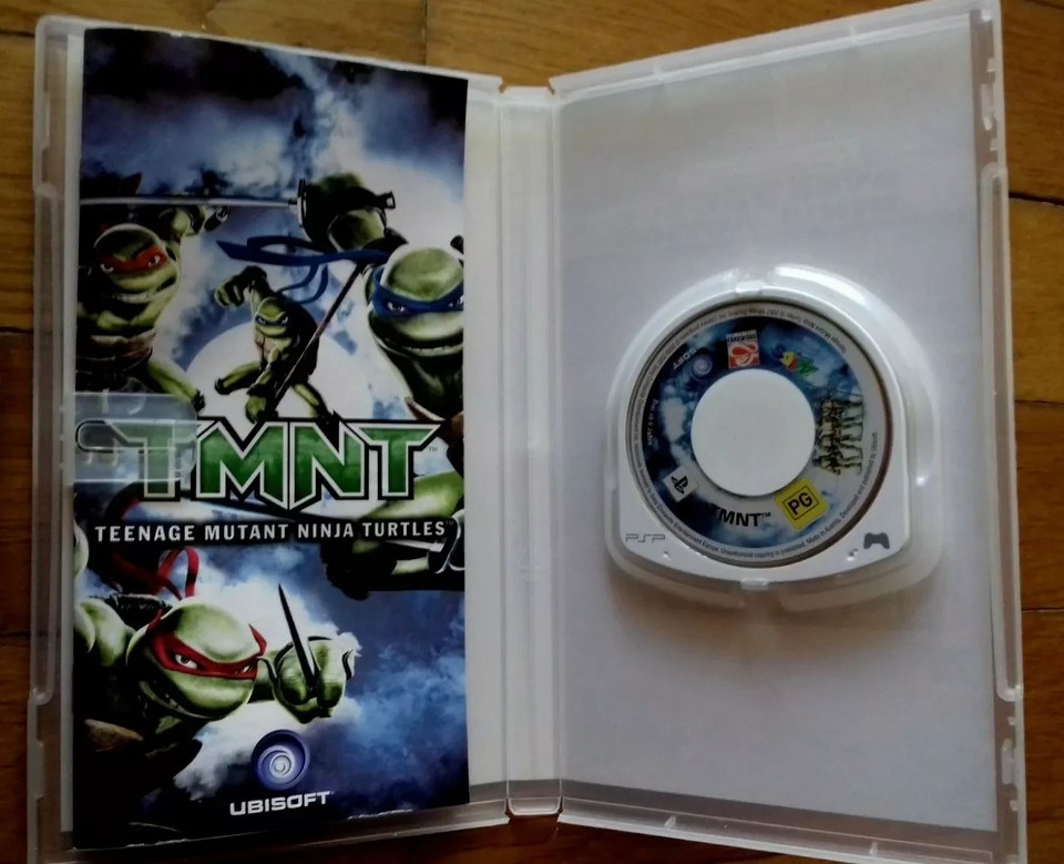 TMNT Teenage Mutant Ninja Turtles PSP PAL CIB | eBay