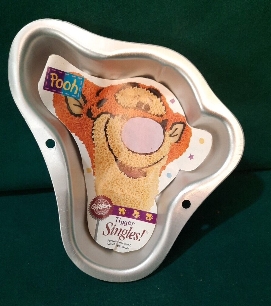 Wilton Disney Tigger Singles Cake Pan Metal New ~ Vintage | eBay