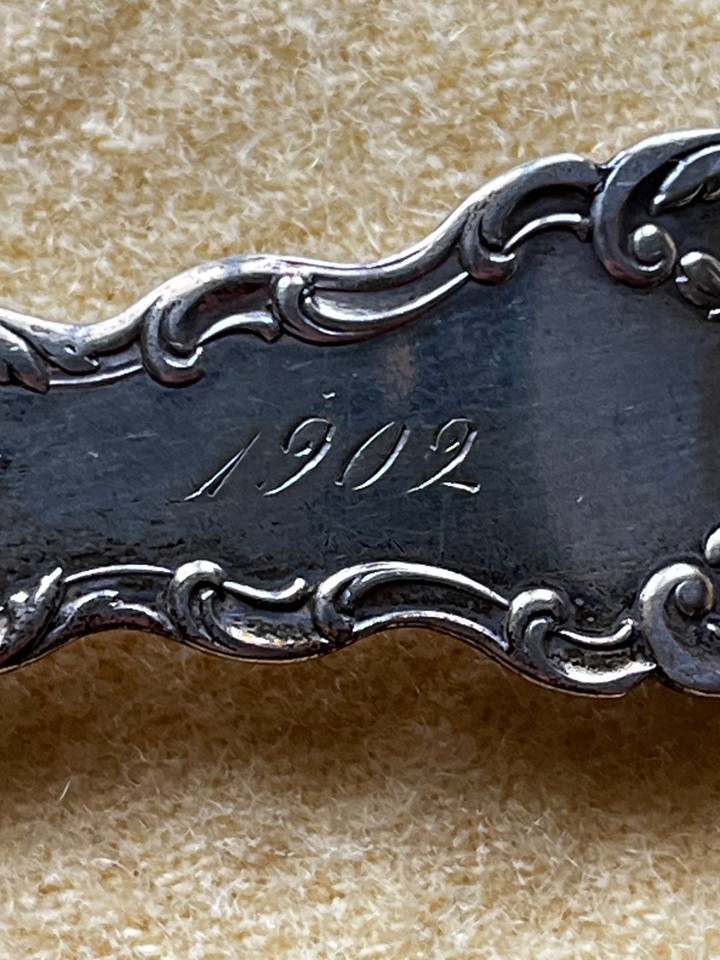 4 Pieces Gorham Buttercup Sterling Teaspoons Pat 1900 Lion Anchor G ...