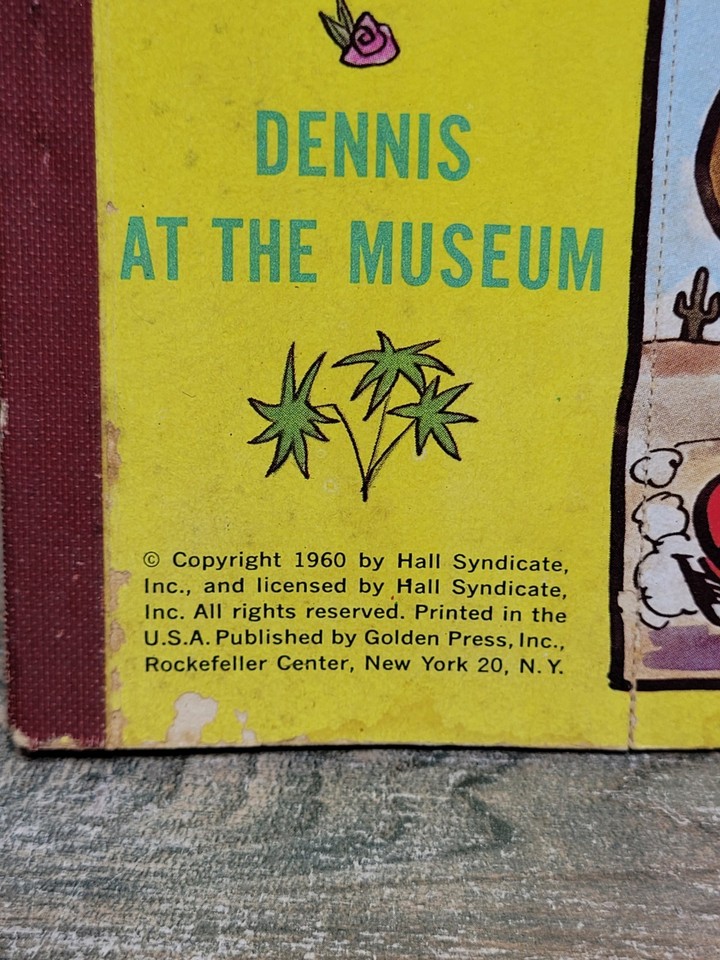 Original Dennis The Menace 1960 Punch Out Book Golden Press Inc | eBay