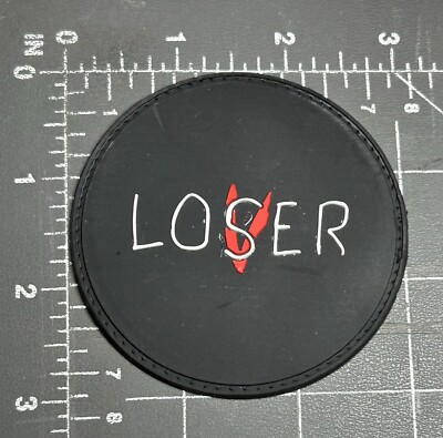 Loser Lover IT Movie The Losers Club Pennywise the Clown Logo Rubber ...