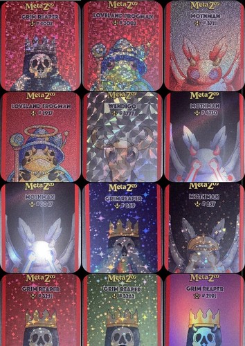 2023 MetaZoo PFP Box Cards Complete Your Set #2589 - #4500 | eBay Australia