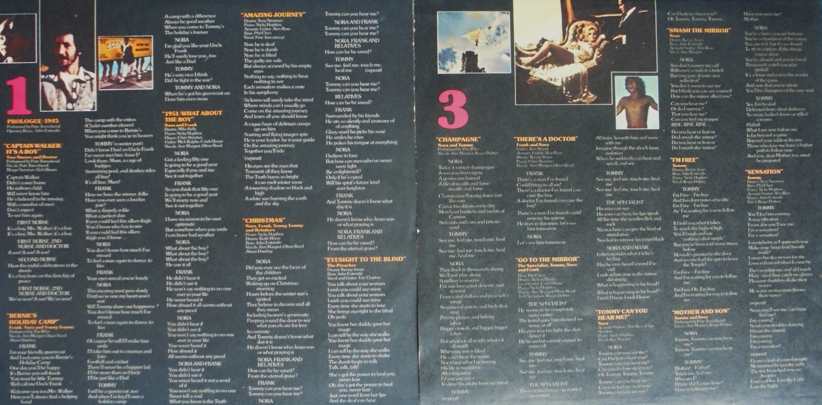 Tommy, UK soundtrack 2Lp - The Who, Eric Clapton, Tina Turner, Elton ...
