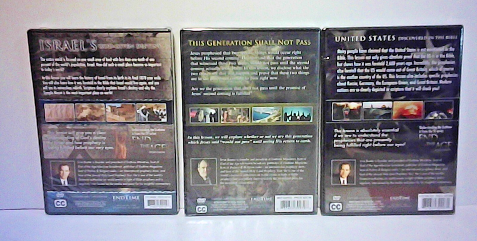 END TIME MINISTRIES LOT OF 3 DVD LESSONS BRAND NEW SEALED | eBay