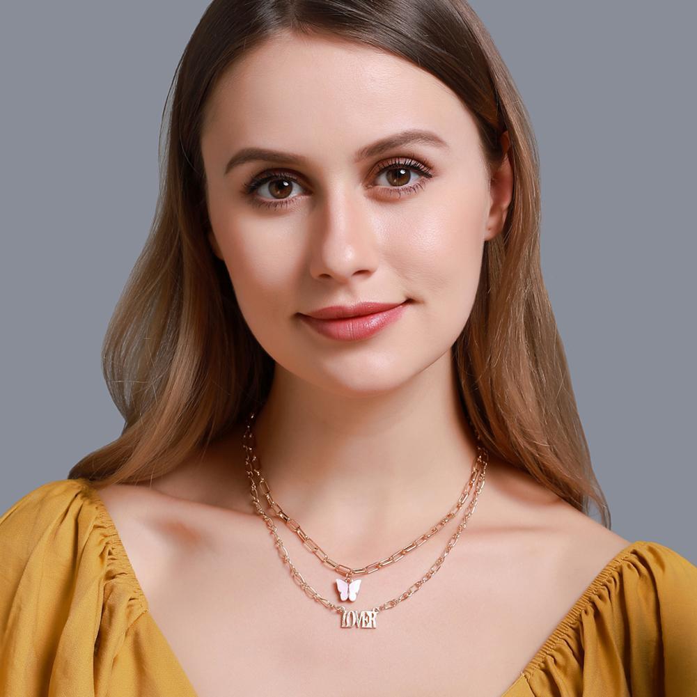 Alloy Angel Neck Chain Fashion Neck Pendant Exquisite Ladies Gift Party ...