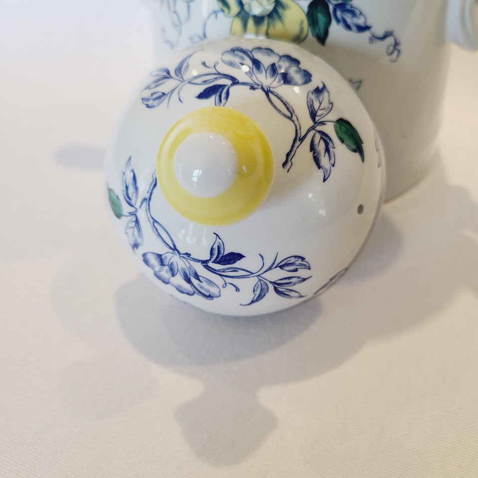 Spode Coffee Pot, Burlington Pattern, English Bone China, Flowers, AS ...