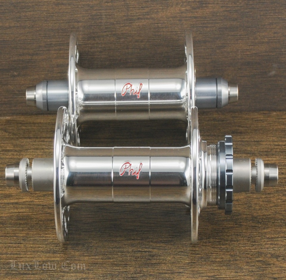 Phil Wood Track Bike HUBS 32h HighFlanged Classic Pro SLR Fixed Gear ...