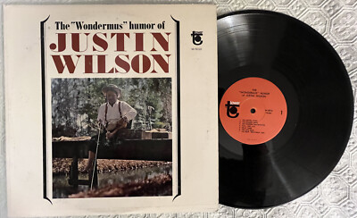 JUSTIN WILSON THE "WONDERMUS" HUMOR Of JUSTIN WILSON ~1966 Vinyl LP ...