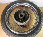 Honda CB72 250 CL72 250 CB77 305 CL77 305 DID 3.50 x 18 " Rear Wheel 🔥 ...