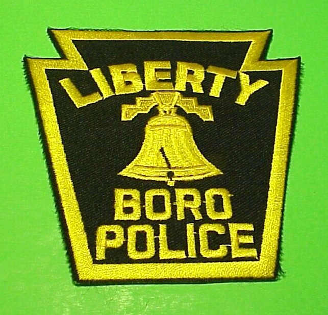 LIBERTY BORO PENNSYLVANIA PA 3 3/4" POLICE PATCH FREE SHIPPING!!! | eBay