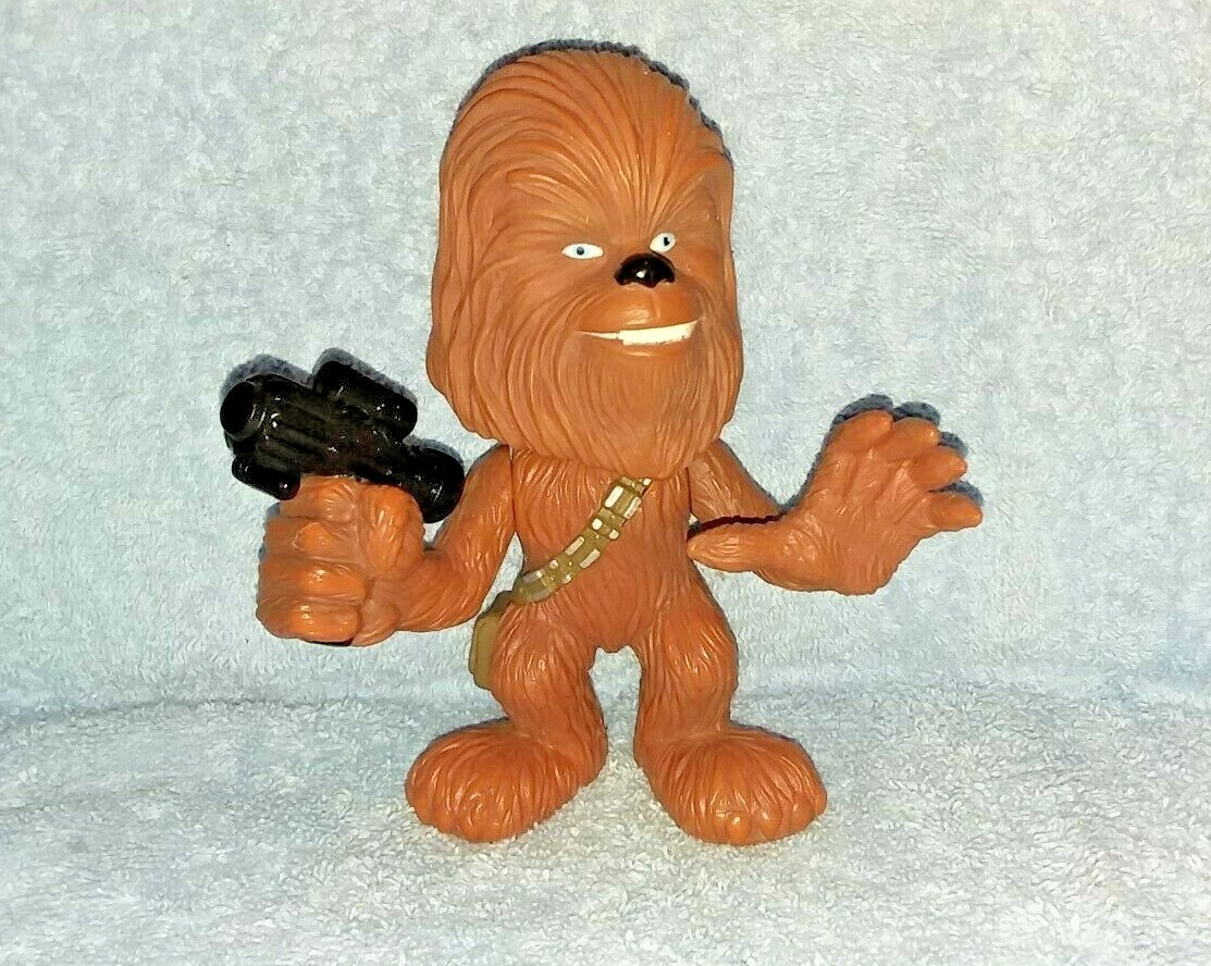 Funko 2009 Star Wars Wookie Chewy CHEWBACCA BOBBLEHEAD 6" Figure Nodder ...