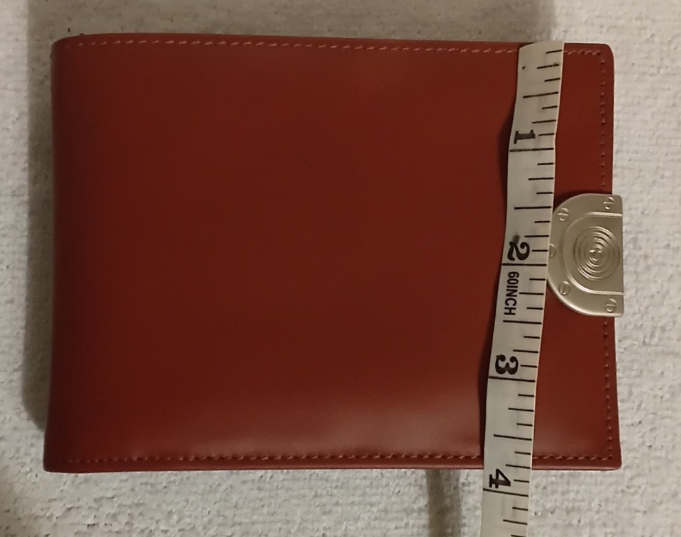 *NEW* Giugiaro Design Men's Embossed Brown Leather Wallet | eBay UK