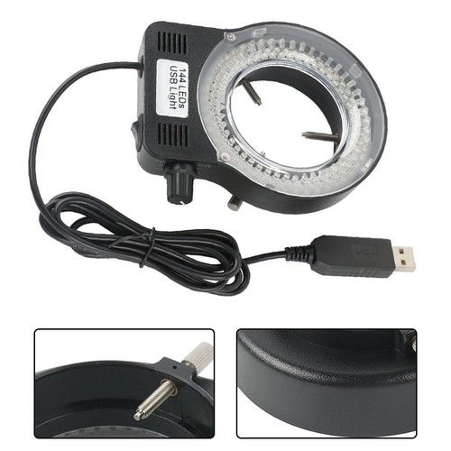 72 or 144 LED Adjustable Ring Light for Microscopes and Optical ...