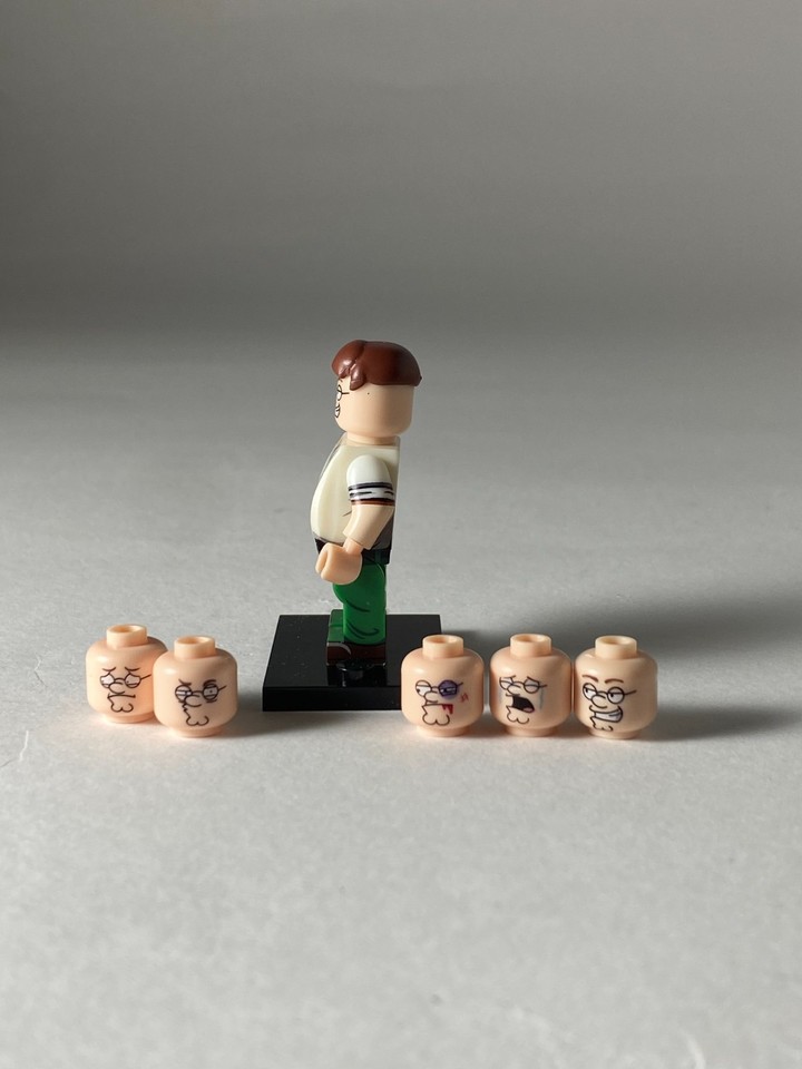 Peter Griffin - Figurine Type Lego Family Guy | eBay