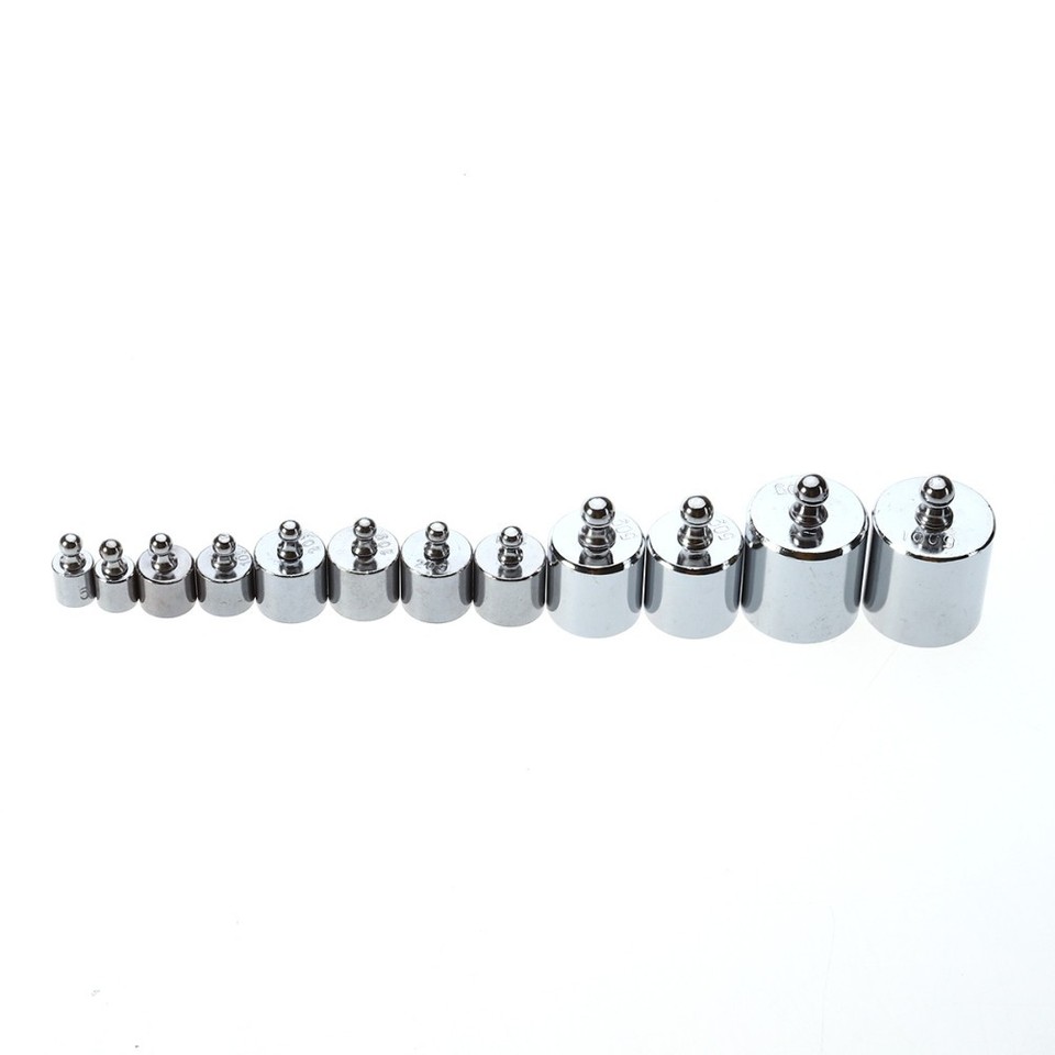 12 Cs Balance Weight Set Scale Calibration Lab Weights High Accuracy ...