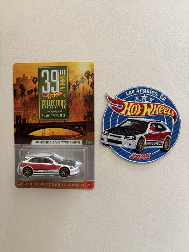 2025 Hot Wheels 39th Convention CA Nissan Skyline and Honda Civic W/ 3 ...