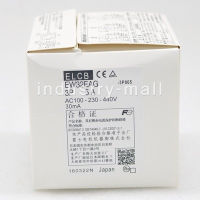 For Fuji Electric EW32EAG 3P 5A New Circuit Breaker Free Shipping | eBay