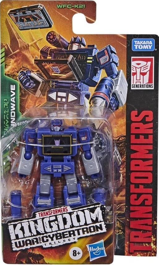 Transformers War for Cybertron Kingdom Core Soundwave Collectible ...