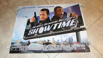 Showtime movie poster - Eddie Murphy, Robert De Niro | eBay