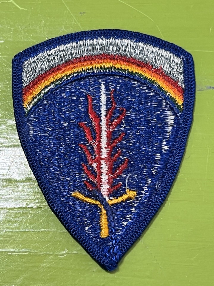 US Army in Europe "Flaming Sword of Freedom" Patch Rainbow | eBay