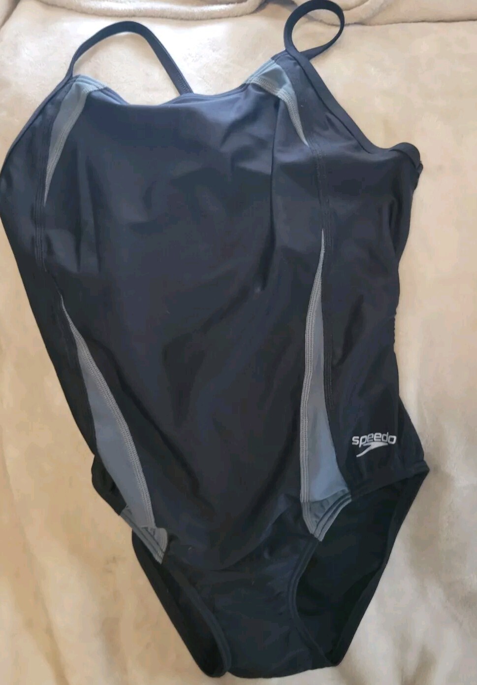 Black SPEEDO PRO LT one piece swimsuit size 8/34 - Gem