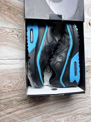 NIKE AIR MAX 90 UNDFTD UNDEFEATED MENS SIZE 10 Black Blue Fury CJ7197 ...