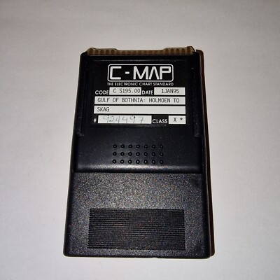 C-MAP Electronic Chart Cartridge GULF OF BOTHANIA HOLMOEN TO SKAG ...