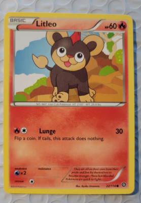 Pokemon Trading Card Game TCG Litleo 22 2016 | eBay