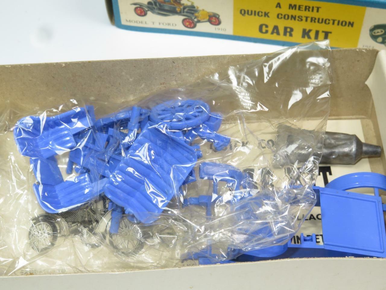 RARE Vintage Merit Model Car Kit 1903 Cadillac J&L Randall in Original ...