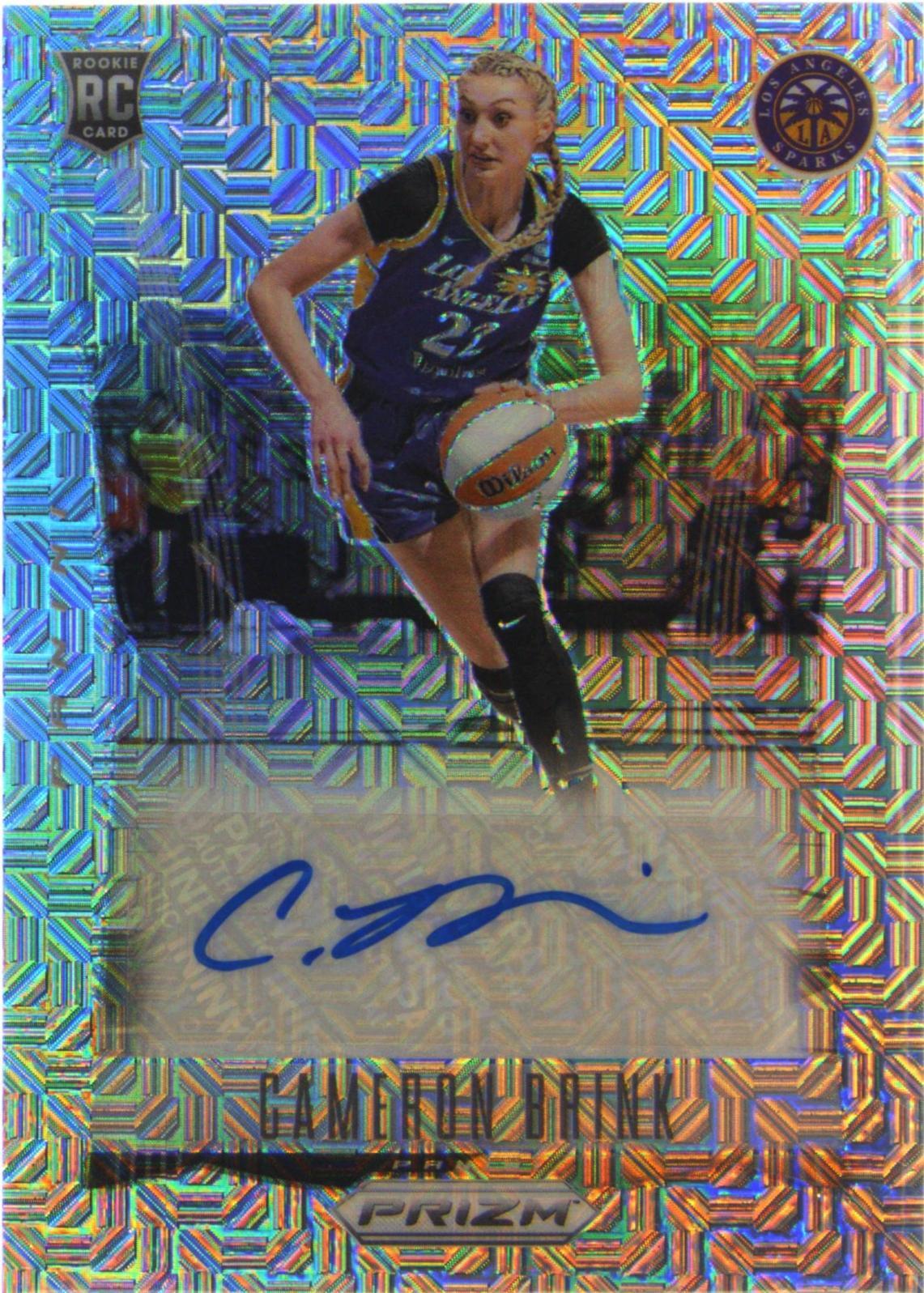 2024 Panini Prizm WNBA - Signatures Cameron Brink #SG-14 Mojo Prizm /25 ...