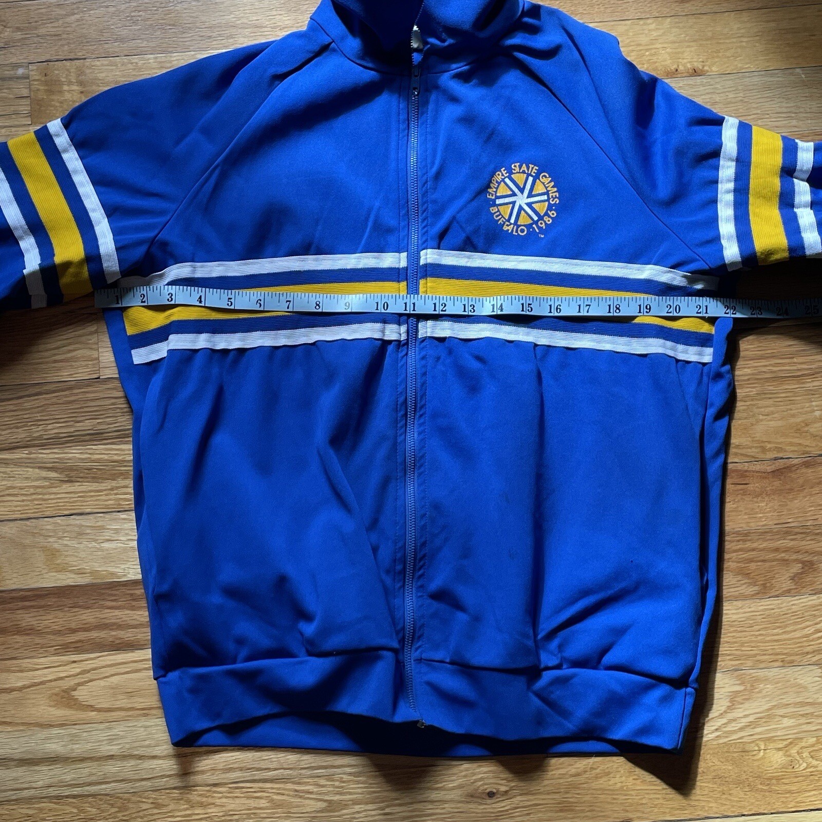 1986 EMPIRE STATE GAMES VOLLEYBALL TRACKSUIT RARE VIN… - Gem