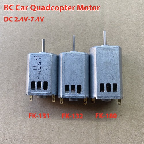 DC 2.4V 3V 3.7V 6V 7.4V Mini High Speed Electric Motor DIY RC Drone Toy ...