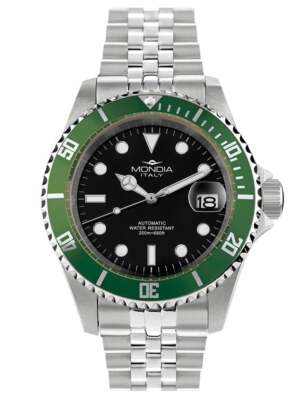 *MINT, NEW IN BOX* Mondia Madison Automatic Mens Watch MI-786-SSGR-BK ...