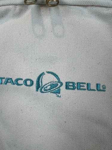 Vintage 1990's Canvas Taco Bell Employee Issued Backpack | eBay