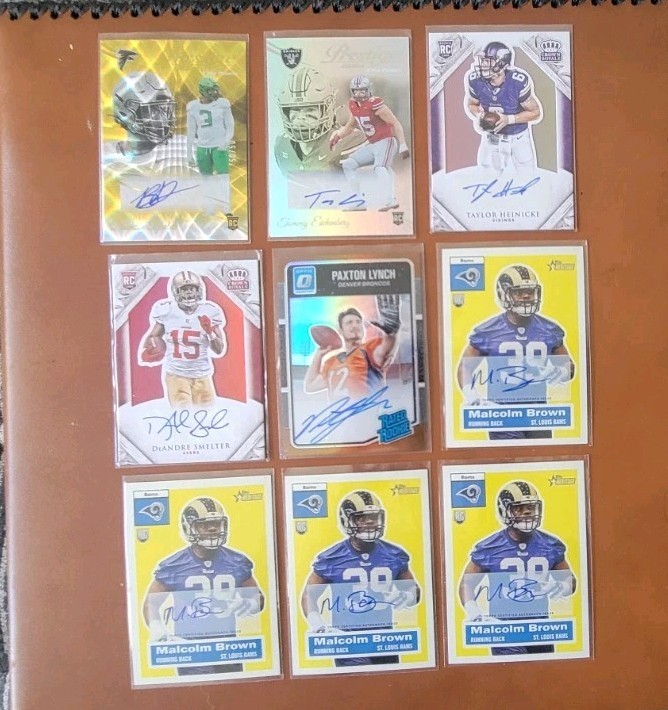 Jersey and Auto card lot 18 different Jersey and Auto cards. | eBay