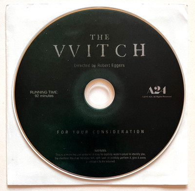 THE WITCH promo DVD movie 2016 Eggers A24 FYC Anya Taylor Joy Vvitch ...
