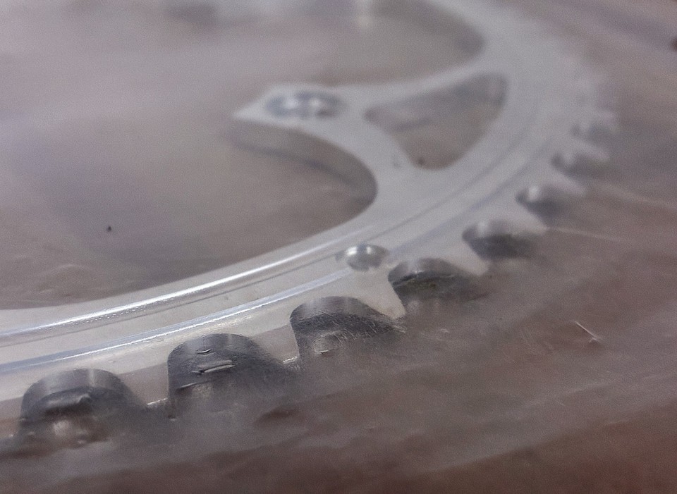 NOS Shimano Dura-Ace 53 Tooth Road Chainring B Type - 130 BCD - Japan ...