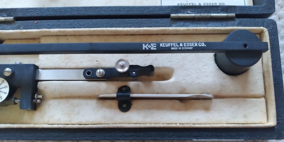 Original K&E Keuffel Esser Drafting Set #4236 Made in Germany, in org ...