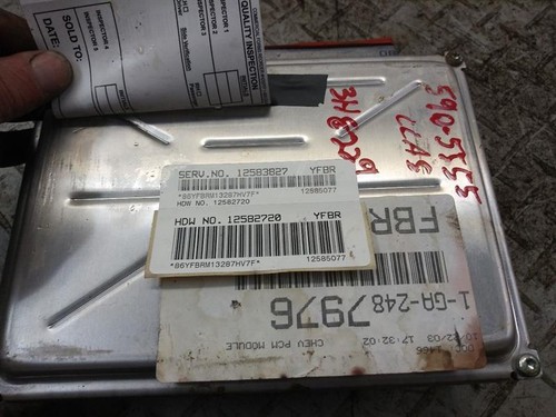 03 04 05 CHEVY IMPALA Engine/motor Brain Box | eBay