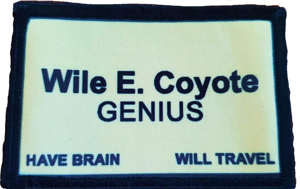 Wile E Coyote Super Genius Business Card