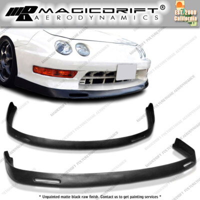 Fit For 94-97 Acura Integra BYS Backyard Style Front Bumper Lip Spoiler ...