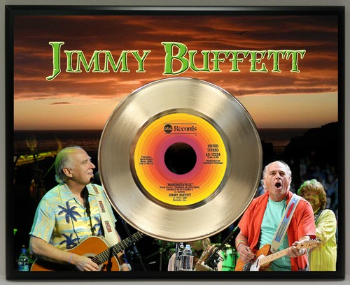 Jimmy Buffett Poster Art Metalized Record Music Memorabilia Display ...