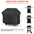 48inch Waterproof BBQ Grill Cover For Weber Spirit 2 II 200 E210 7138 ...