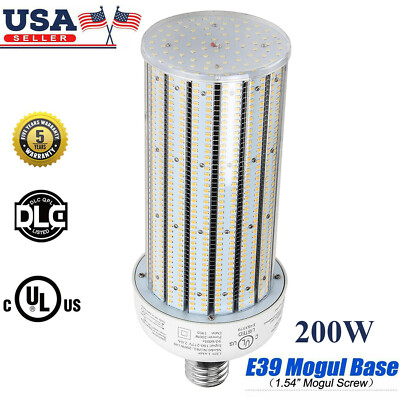 1000W Eq. Led Corn Light Bulbs 5000K Daylight White Street Garden Lamp ...