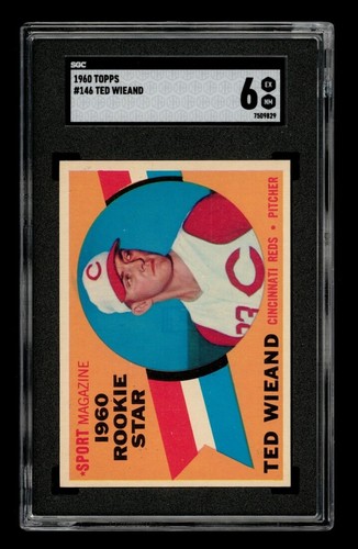 1960 Topps Set-Break #146 - Ted Wieand SGC 6 EX NM | eBay
